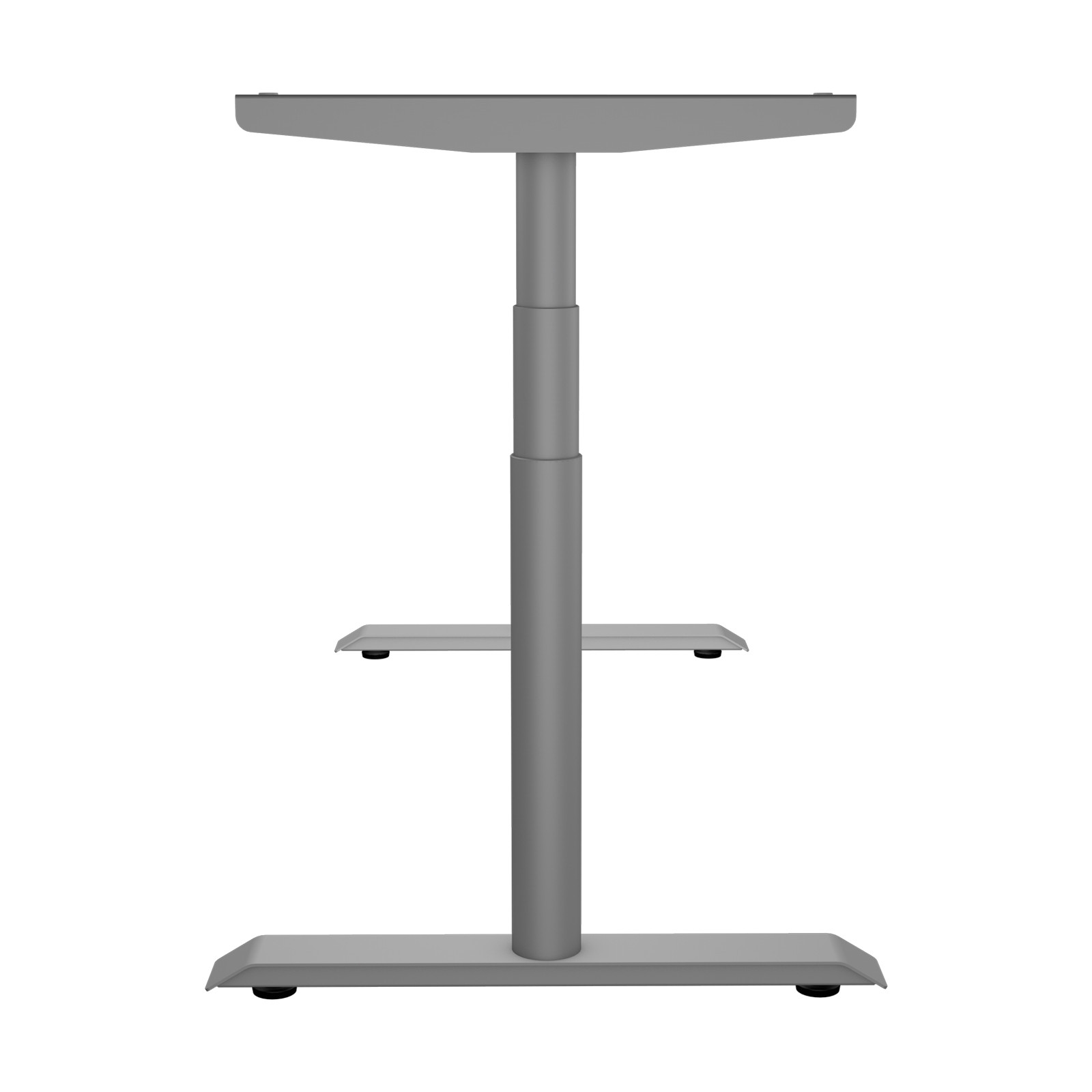 Buy Hot Selling Standing Office Table Two Motor Three Stages Metal ...