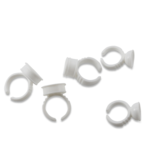 Buy Iconsign Eyelash Extension Tools Plastic Finger Ring Glue Holder ...