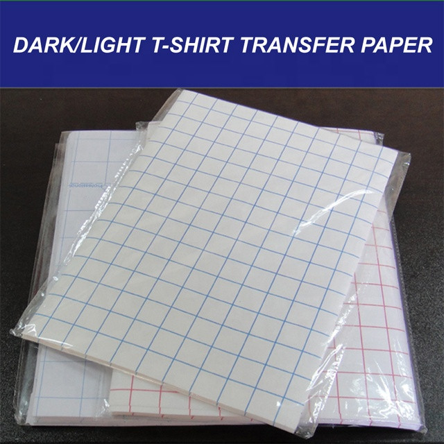 Buy Inkjet Printable Iron-on Printable Heat Fabric Transfer Paper For ...