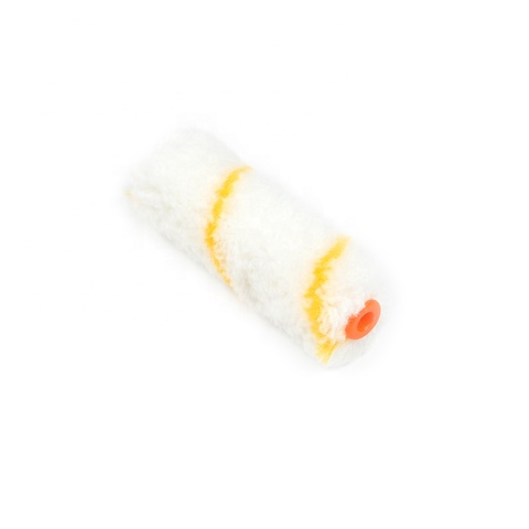 Buy Mini 4 Inch Roller Brush Yellow Line Acrylic And Polyester Mixed ...