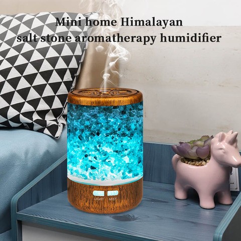 Buy 150ml Himalayan Rock Salt Humidifier Ozone Ionizers And Essential ...