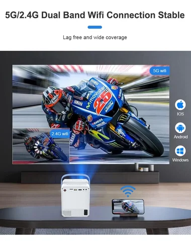 Buy New Smart Wifi Android 3d Home Theater Projector Pico Portable ...