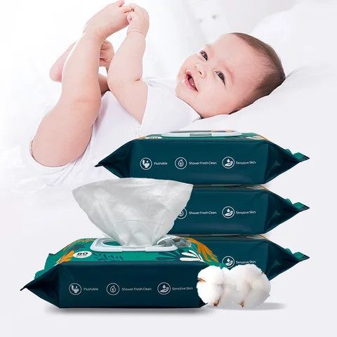 Buy Oem Free Sample Flushable Biodegradable Embossed Wet Tissue Toilet ...