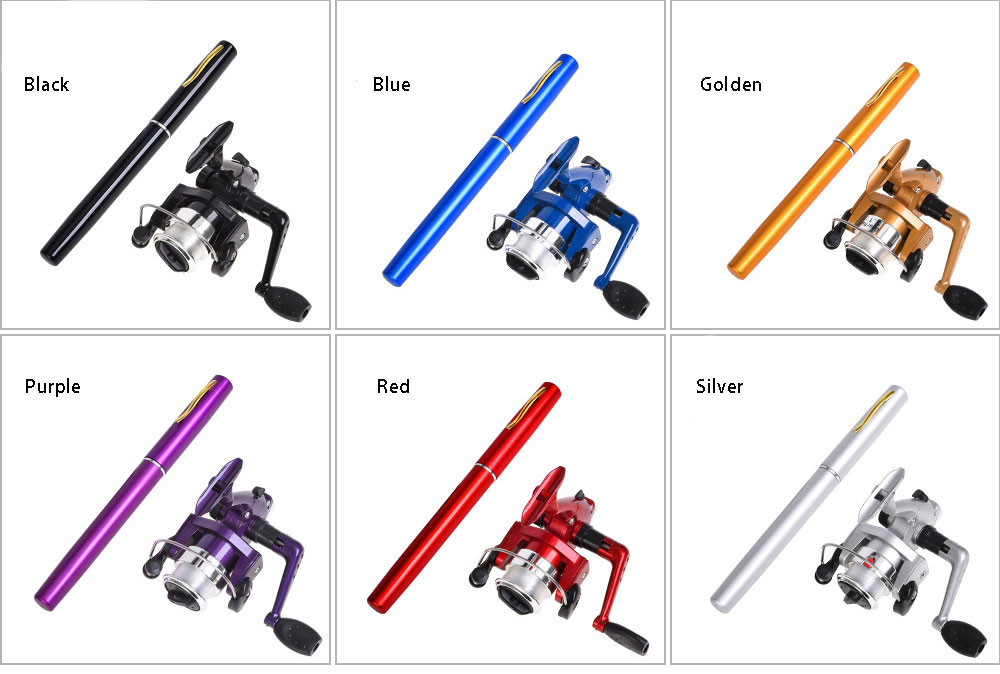 Buy Pen Fishing Rod Mini Ultralight Inline Fishing Rods Pen Fishing ...