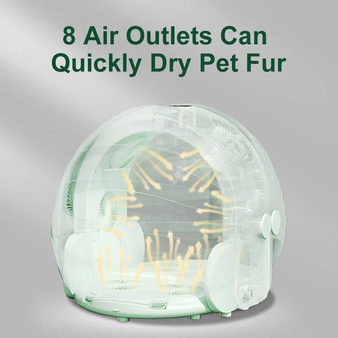 Buy Pet Dryer Box For Cats Ultra Quiet Dog Hair Dryer 60l Smart ...