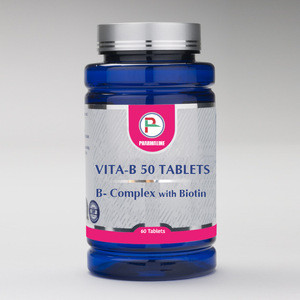 Buy Private Label,b-complex With Biotin Tablets 60, 90, 120 Pharmaline ...