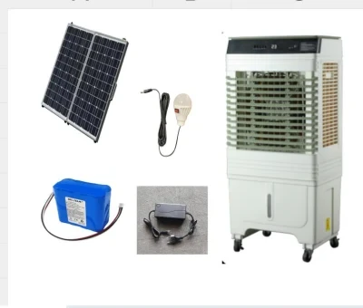 Buy Rechargeable Emergency Ac/dc Solar Panel Air Conditioner Cooling ...