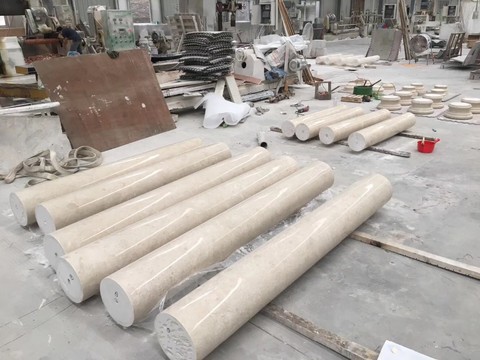 Buy Roman Marble Small Decorative Solid Pillar And Hollow Column ...