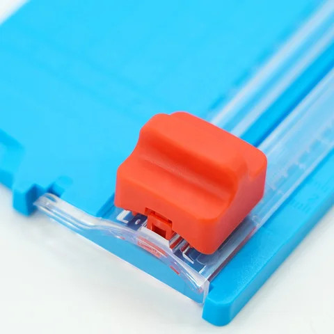 Buy Saitao Office Supplies Small Diy A4 Paper Cutter Multicolor Plastic ...
