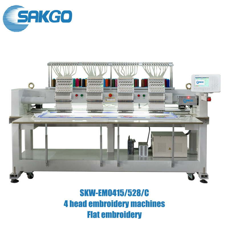 Buy Sakgo Hot High Speed 1500 Rpm Embroidery Machine Computerized ...