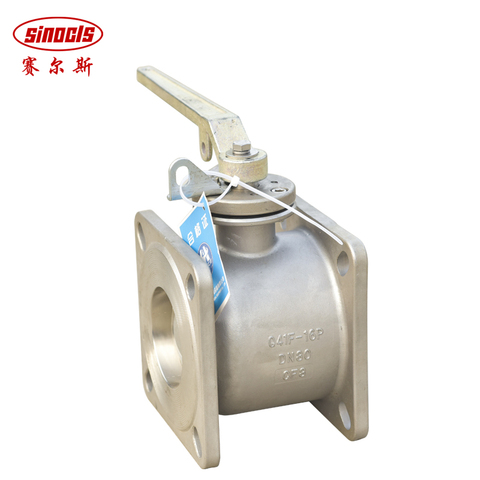 Buy Stainless Steel Square Flange Ball Valve With Tank Truck Parts Ball ...