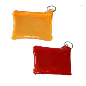 Buy Translucent Pvc Coin Purse With Key Ring from GL PROMOS INC, China ...