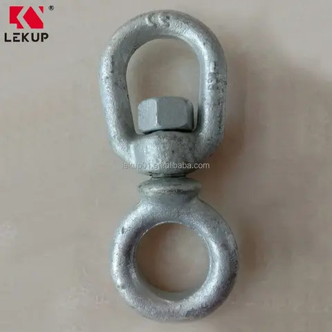 Buy U.s. Forged Double Ended Swivel Eye Hook G401 Galvanized Eye To Eye ...