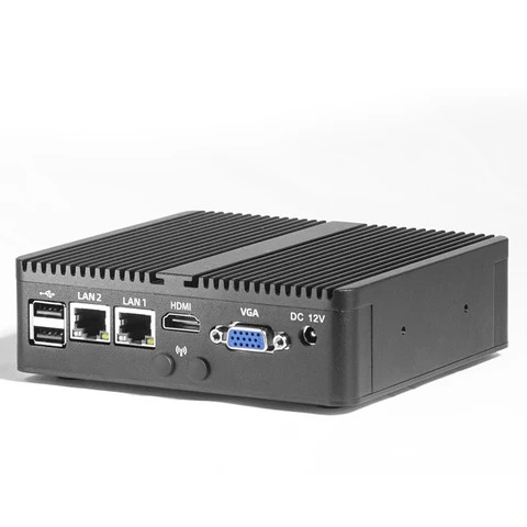 Buy Zhichun Fanless Mini Pc Desktop J4125 J1900 I3 I5 5200u Nuc Mini Pc ...