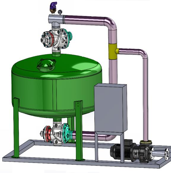 Buy Sand Media Filter from Shanghai Junsheng Environmental Technology ...