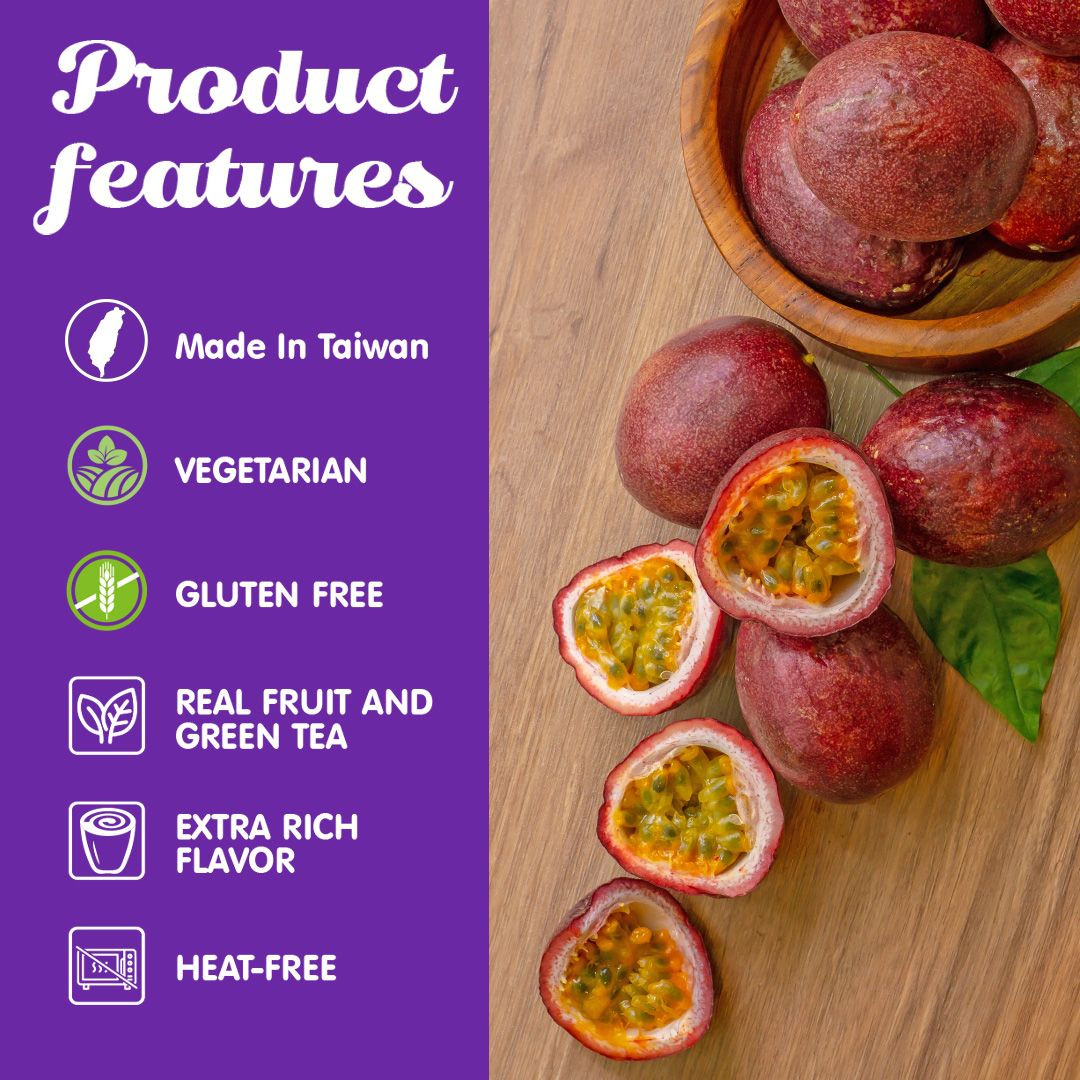 Buy Yzb All In One Boba Tea Instant Boba-zero Calorie Passionfruit ...