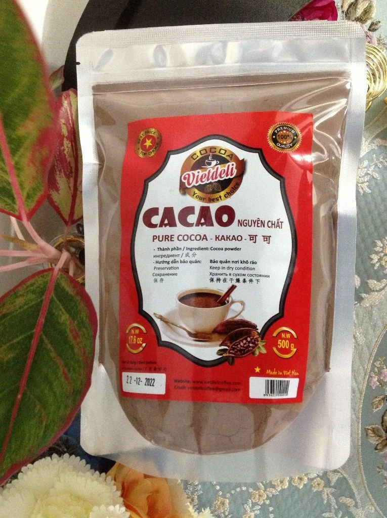Buy Pure Cocoa Powder - Bag 500g - Vietdeli from VIET DELI COFFEE CO ...