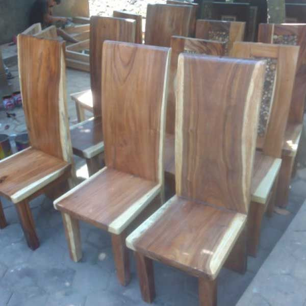 Buy Trembesi Block Dining Chair from Mebel Trembesi Jepara, Indonesia ...