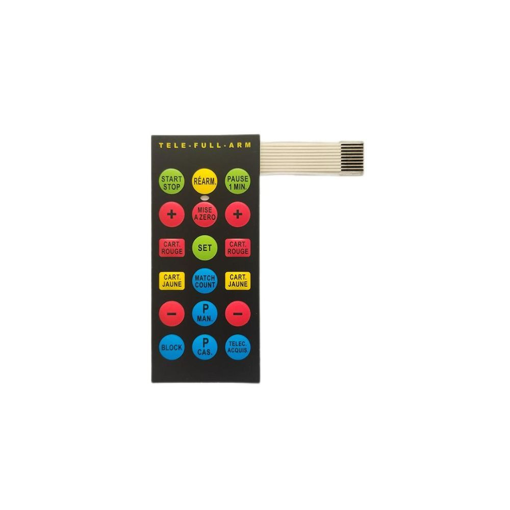 Buy Switches Control Panel Sticker Keypad Overlayfunction Touch Switch ...