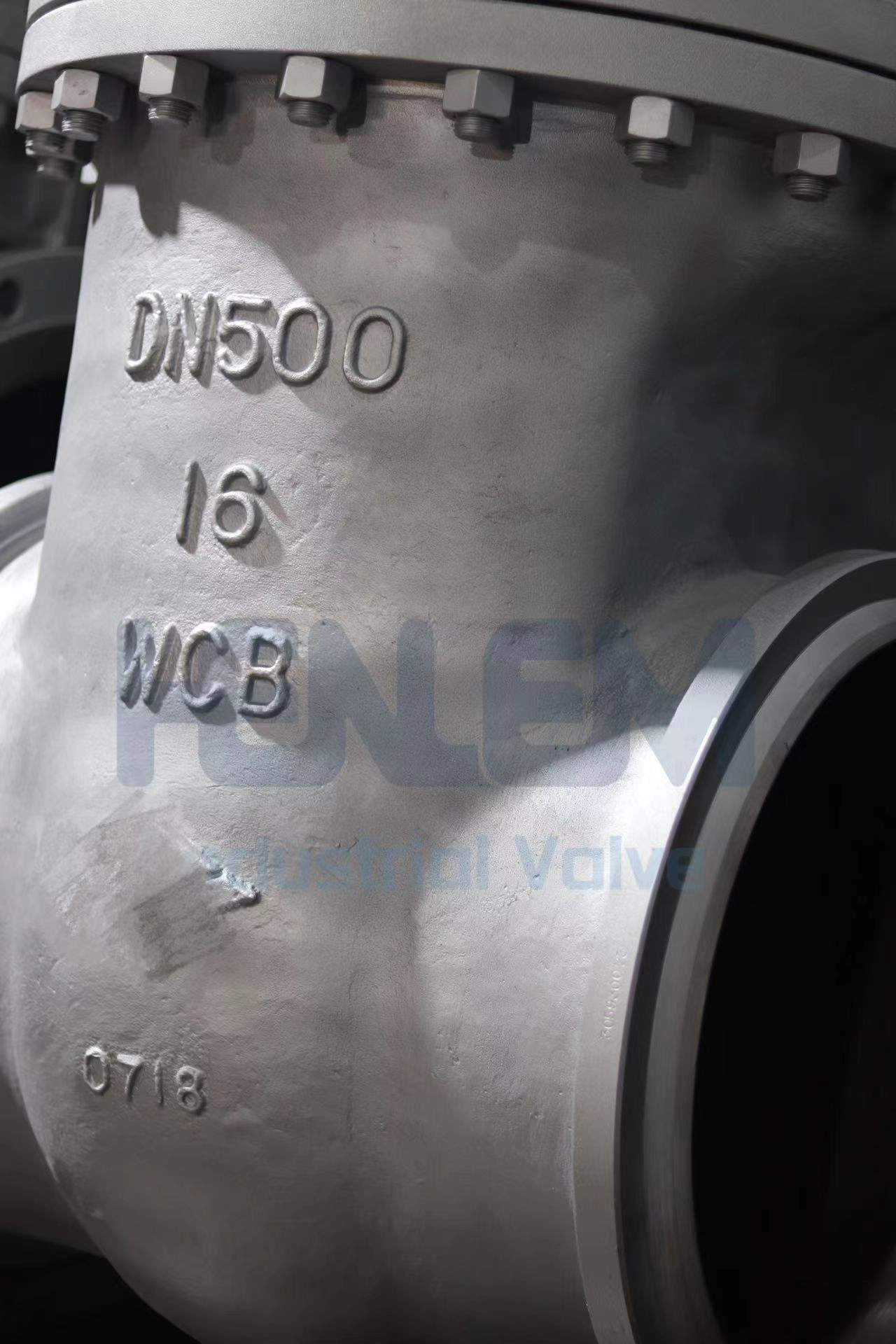 Buy Dn500 Pn16 Caron Steel Wcb Extension Stem Gate Valve With Bw End ...