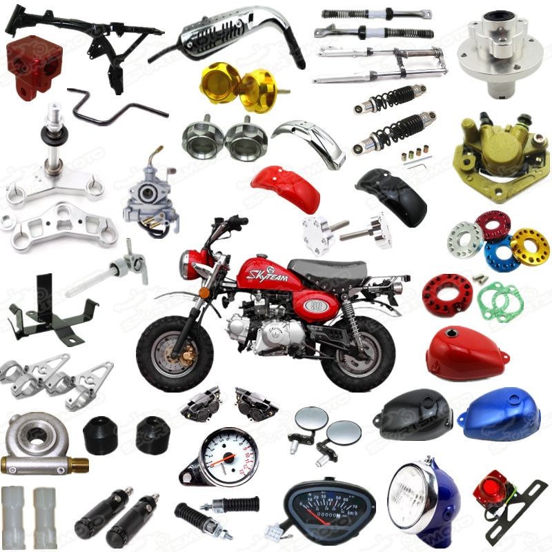 Buy Shiny 50cc-212cc Monkey Dax Gorilla Giraffe Bike Motorcycle Spare ...