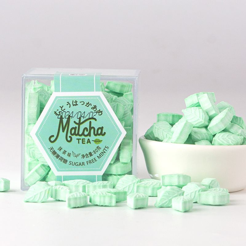 Buy Matcha Flavored Mints from Guangdong Jinjin Food Technology Co ...