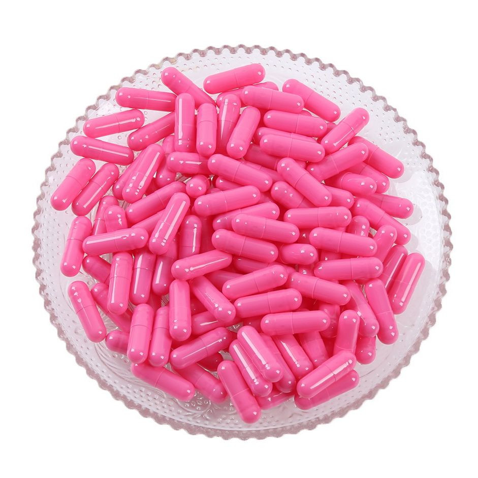 Buy Empty Capsules Hot Pink 00 0 Capsules Gelatin Manufacturer from ...