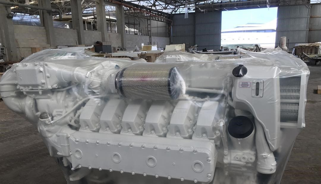 Buy Man V12 1900 Hp Marine Diesel Engine from SPORTS MARINE, Singapore ...