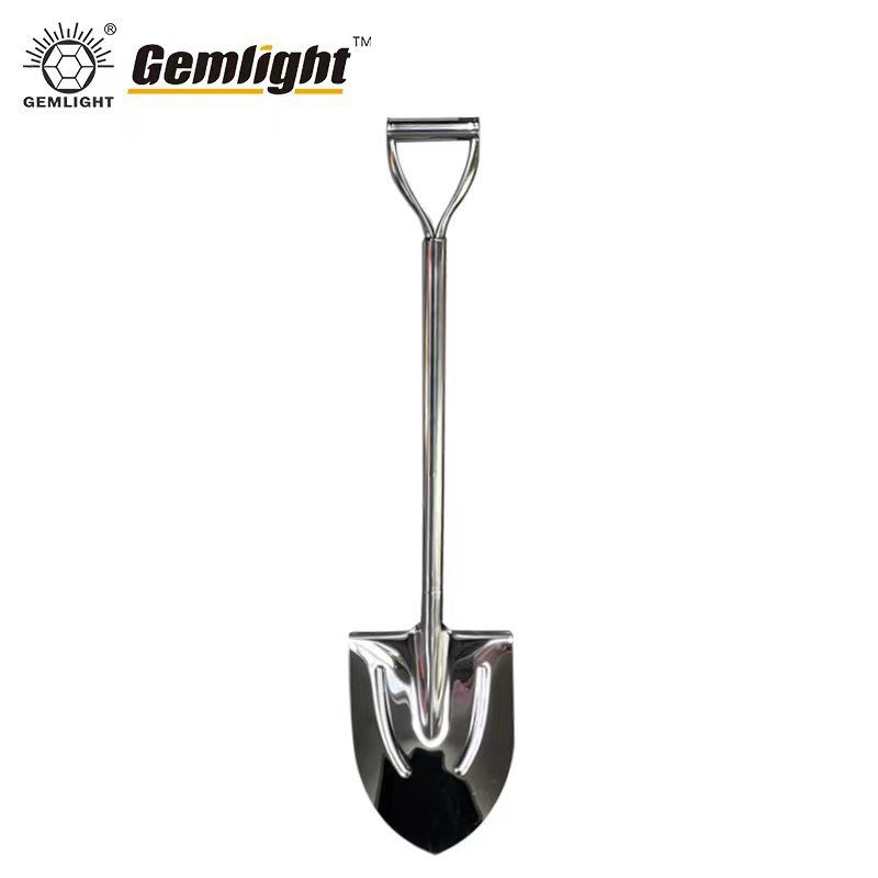 Buy Garden Shovel Flat Round Square Shovel Head Steel Long Handle ...