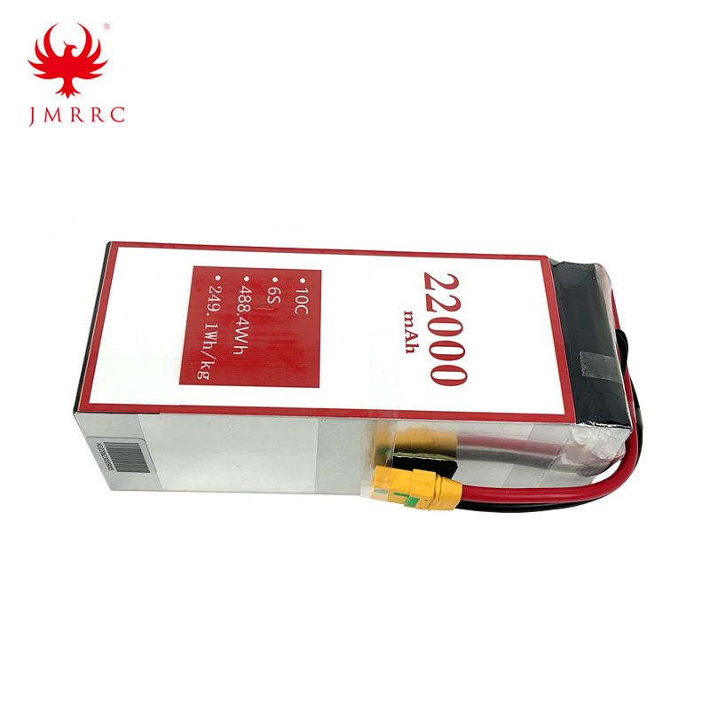 Buy 22.2v 6s 22000mah Semi-solid Lipo Battery For Uav Drone from JMRRC ...