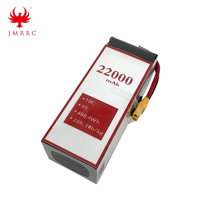 Buy 22.2v 6s 22000mah Semi-solid Lipo Battery For Uav Drone from JMRRC ...