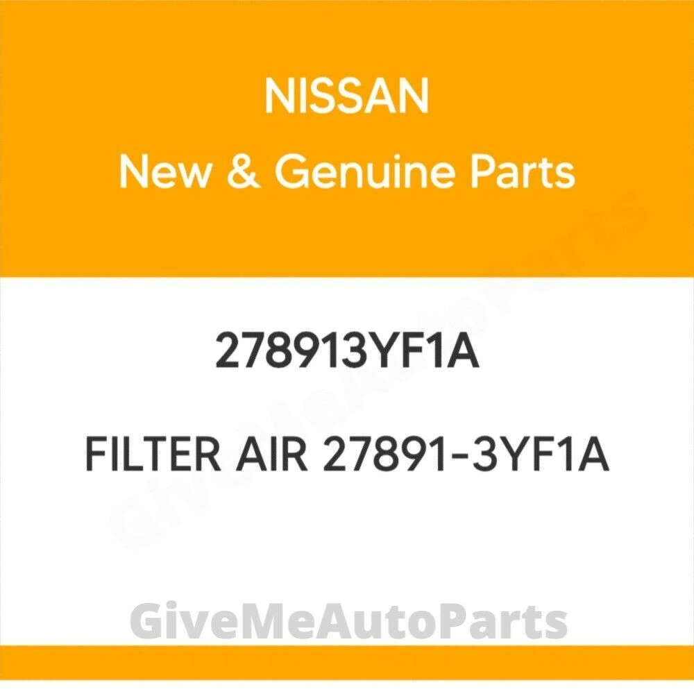 Buy 278913yf1a Genuine Nissan Filter Air 27891-3yf1a from ...