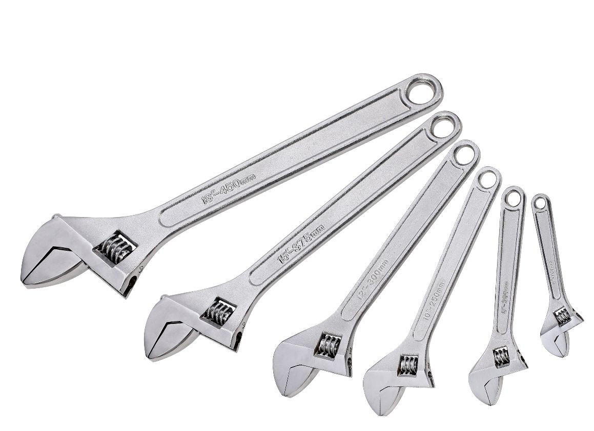 Buy Adjustable Wrench Spanner 6" 8"10"12"15"18"24" from Hangzhou Linan ...