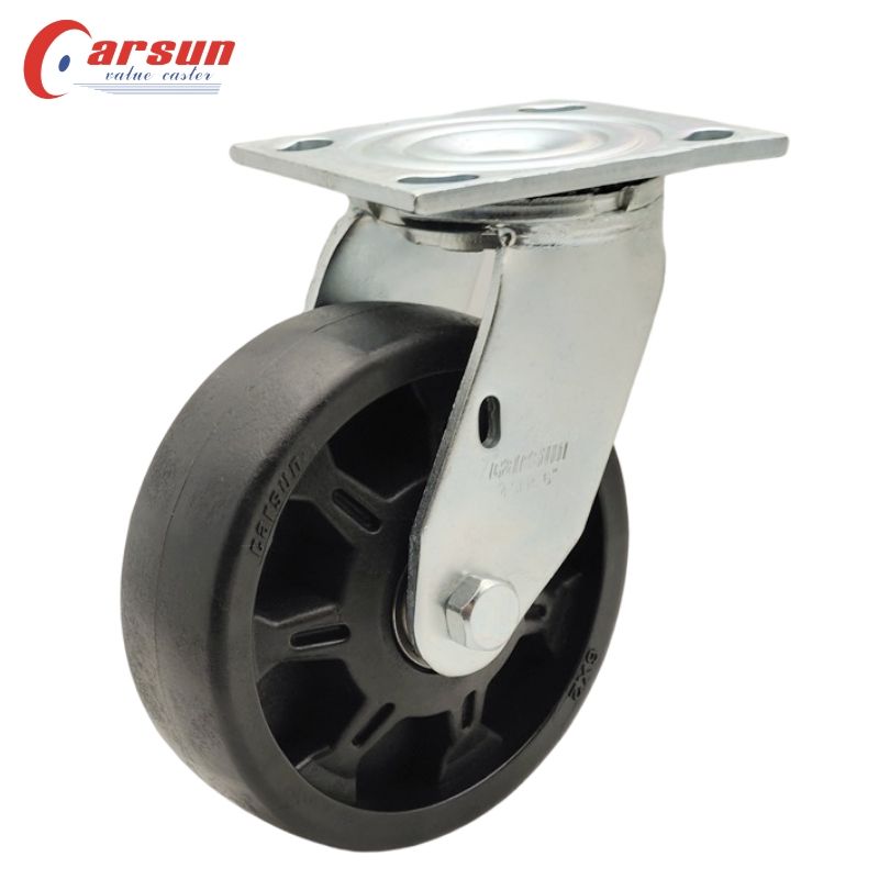 Buy Heavy Duty High Heat Industrial Caster Wheels 6 Inch High ...