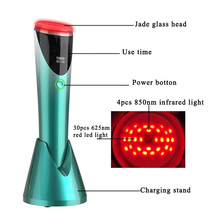Buy Red Light Led Facial Massager from Guangzhou Jiemei Beauty ...