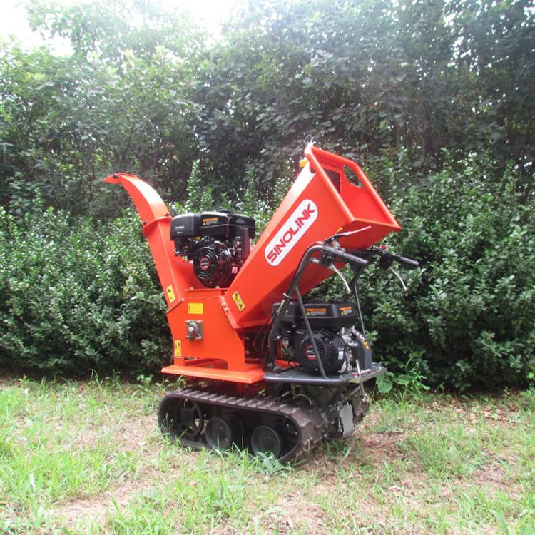 Buy 13.5hp B&s Hand Push Tracked Wood Chipper Farm Tractor Pto Driven ...