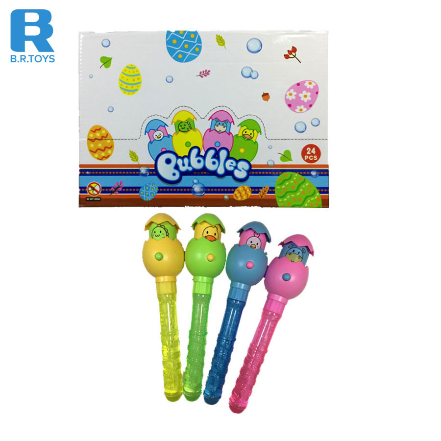 Buy 2020 Eco-friendly Safe Easter Egg Shape Funny Plastic Bubble Gun ...