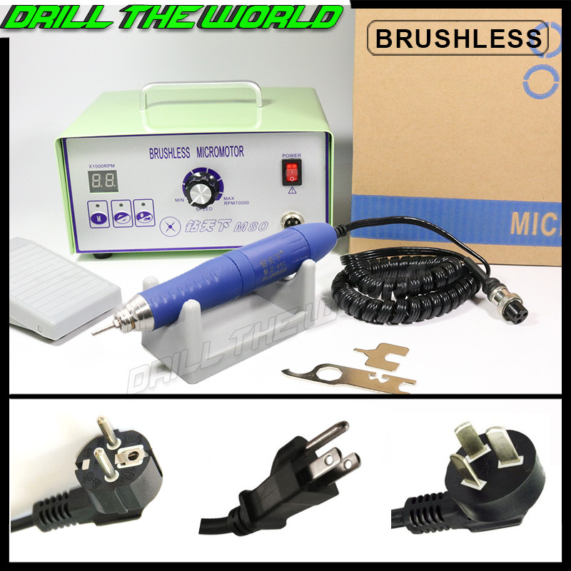 Buy 220v Strong High Rotary Brushless Micro Motor Handpiece Electric ...