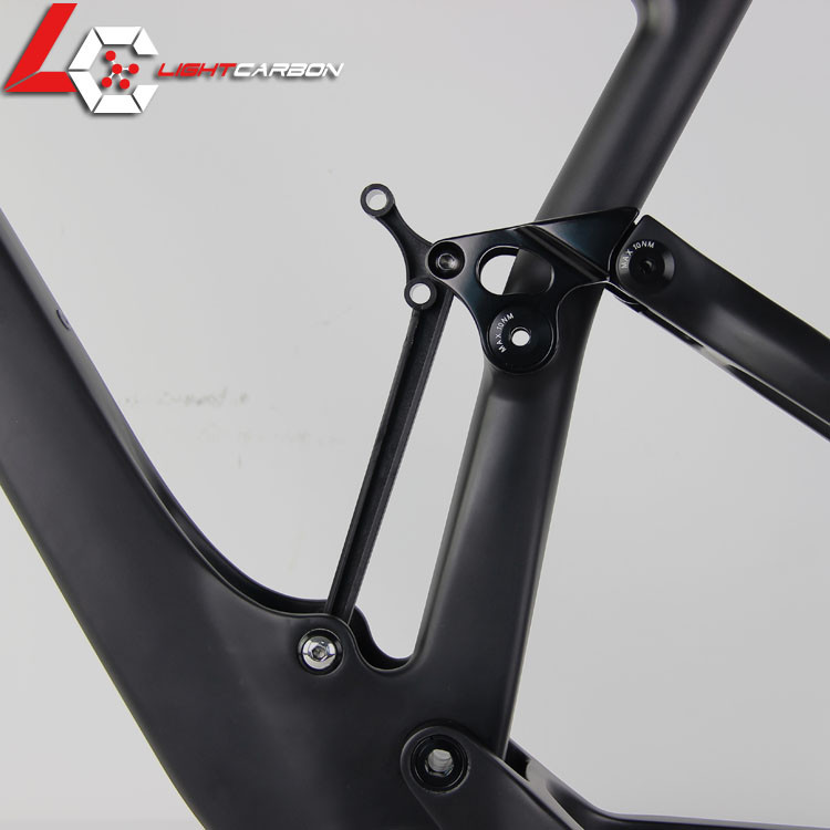 Buy 29er Full Suspension Carbon Mountain Bike Frame Lcfs911 from Xiamen ...