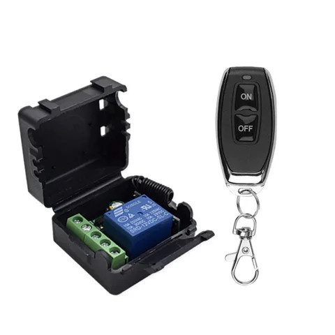 Buy 433mhz 220v Single Channel Rf Remote Control Switch Remote Receiver ...