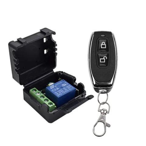 Buy 433mhz 220v Single Channel Rf Remote Control Switch Remote Receiver ...