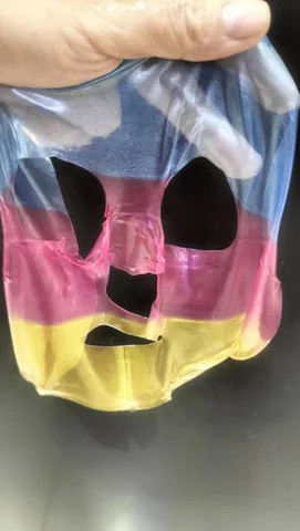 Buy Adilaishi Transparent Crystal Human Skin Facial Mask from Guangzhou ...