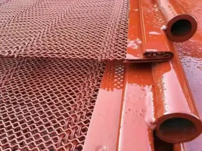 Buy Anti-clog Self Cleaning Vibrating Screen Mesh 65mn Steel Wire ...