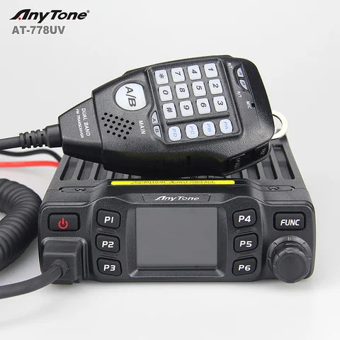 Buy Anytone At-778uv Dual Band Mobile Radio High Power Walkie Talkie ...