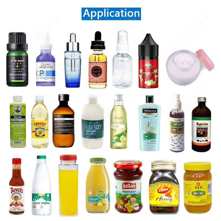 Buy Automatic Linear Piston Dosing Bottle Filling Star Wheel Conveying Single-head Capping ...