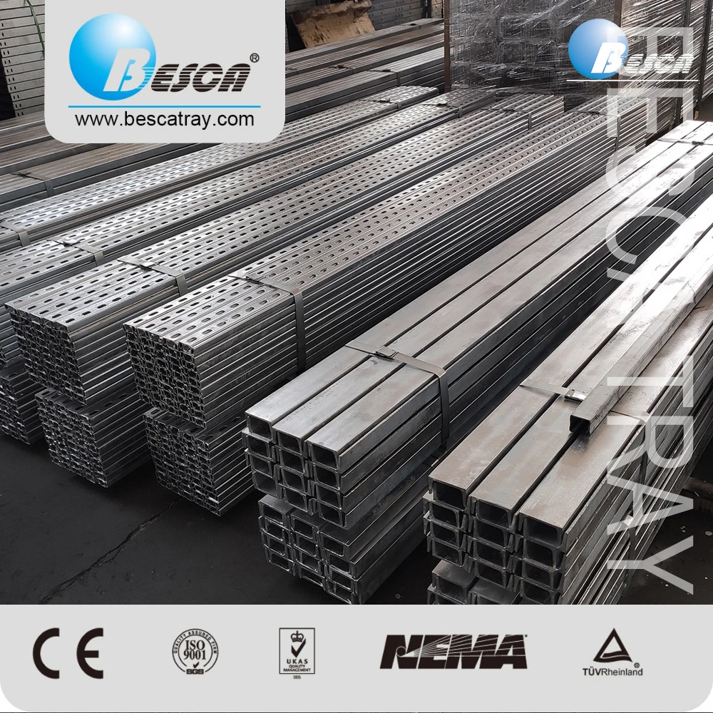 Buy Besca Adjustable Galvanized Steel Rail C Strut Channel from ...