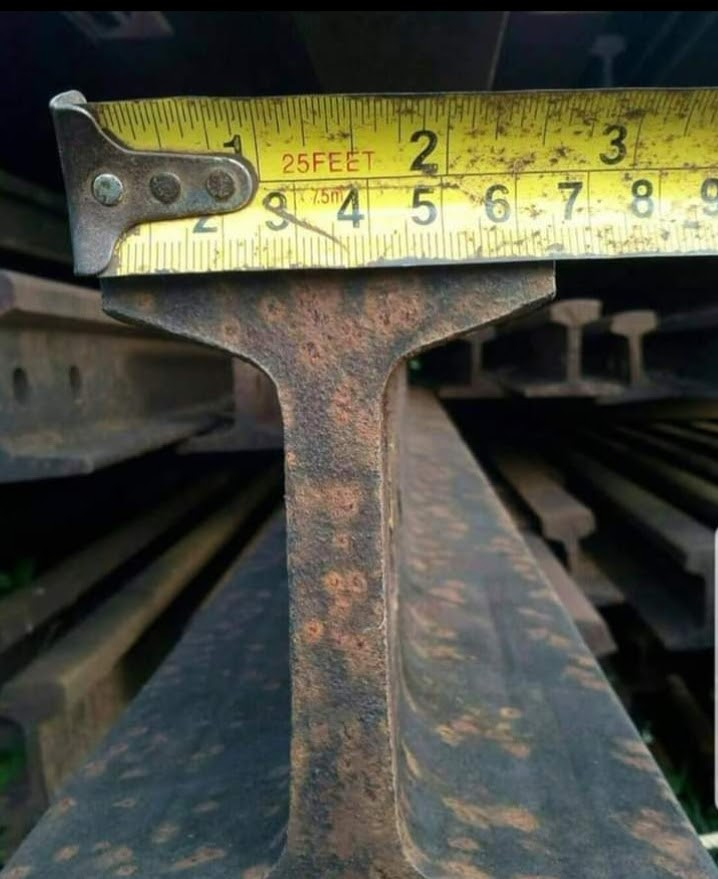 Buy Best Quality Used Rails Scrap R50 R65 Rail Track Metal Railway from ...