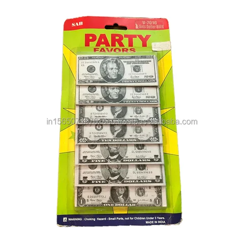 Buy Birthday Party Favor Dollar Bills Blister Packed Party Decorations ...