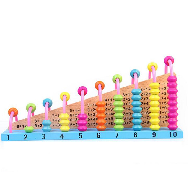 Buy Children Montessori Wooden Math Educational Calculate Toys Kids ...