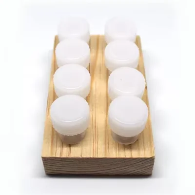 Buy Custom 8 Holes Bamboo Inkwell Ink Pot Holder Stand Wooden Ink ...